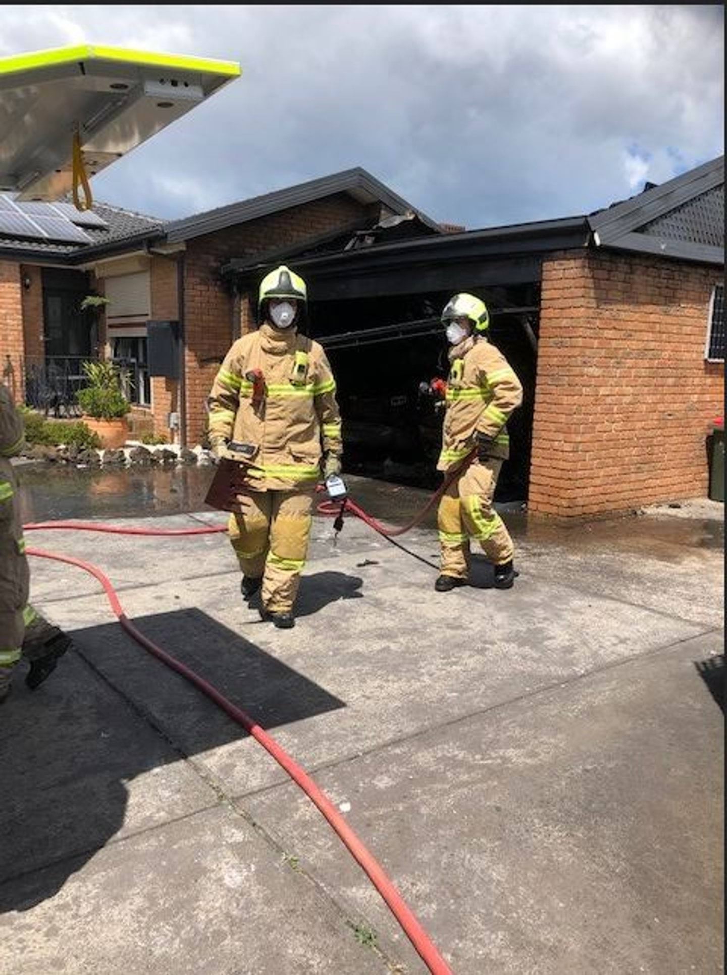 Firefighters respond to garage fire in Carnegie | Fire Rescue Victoria